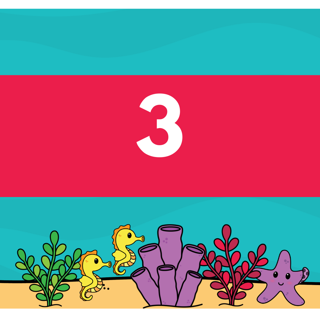 Underwater Animal Counting - TecKidz