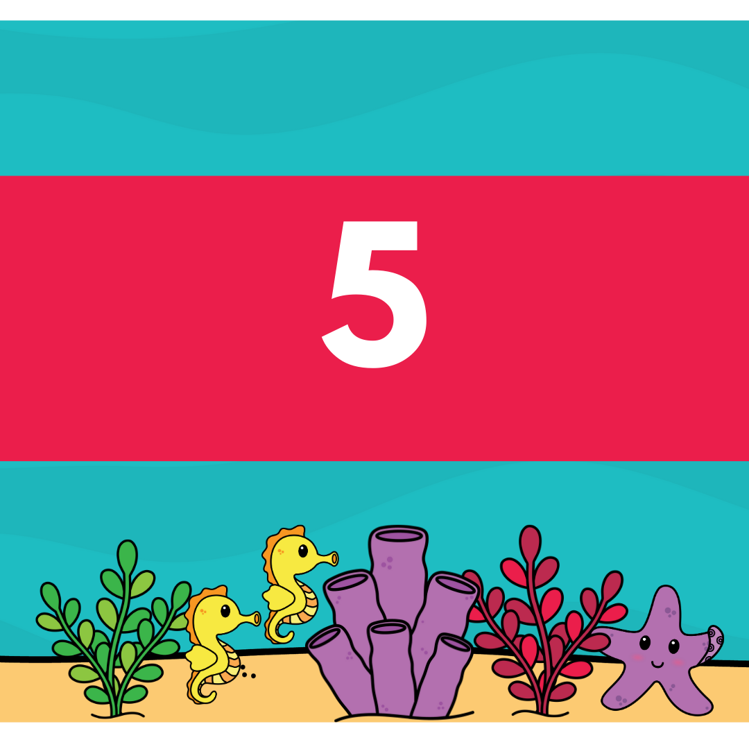 Underwater Animal Counting - TecKidz